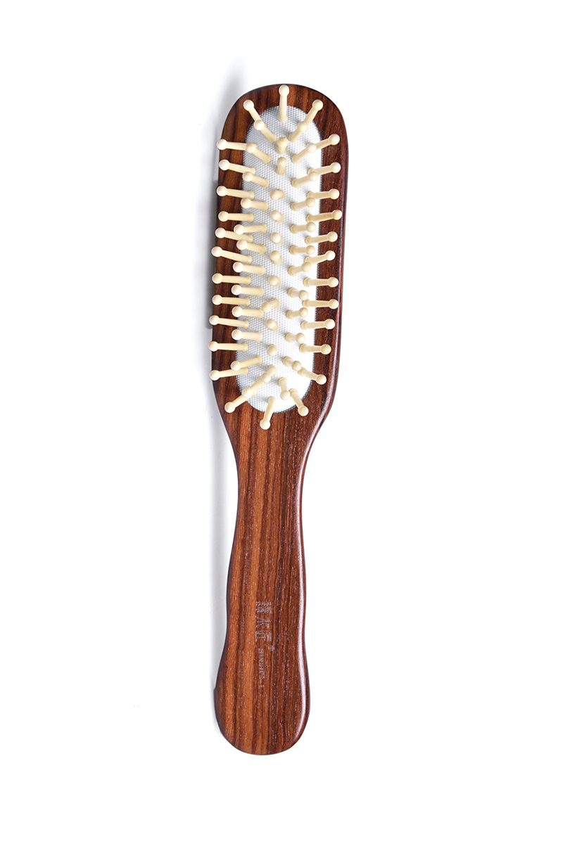 8100050 | Tan's Swartzia sp. wooden Hair Brush | Orchid Chopsticks
